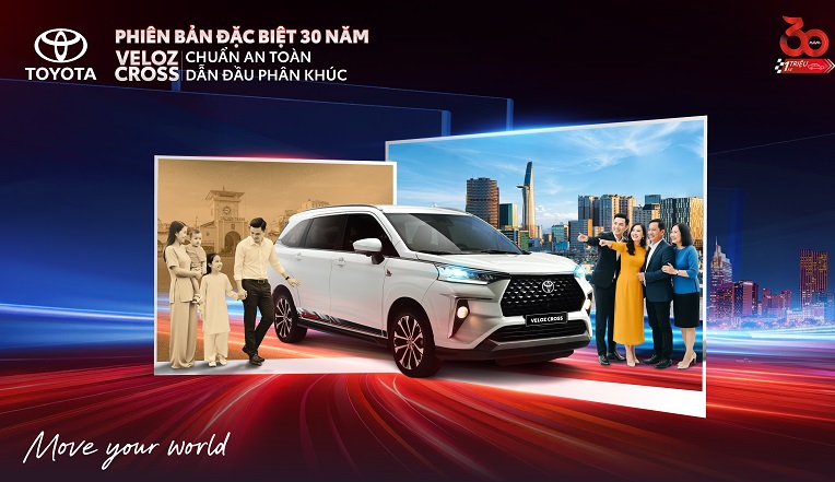 Toyota Việt Nam ra mắt phiên bản đặc biệt kỷ niệm 30 năm thành lập